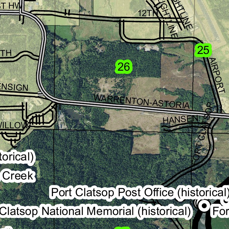 Warrenton T8S R10W Township Map by Super See Services | Avenza Maps