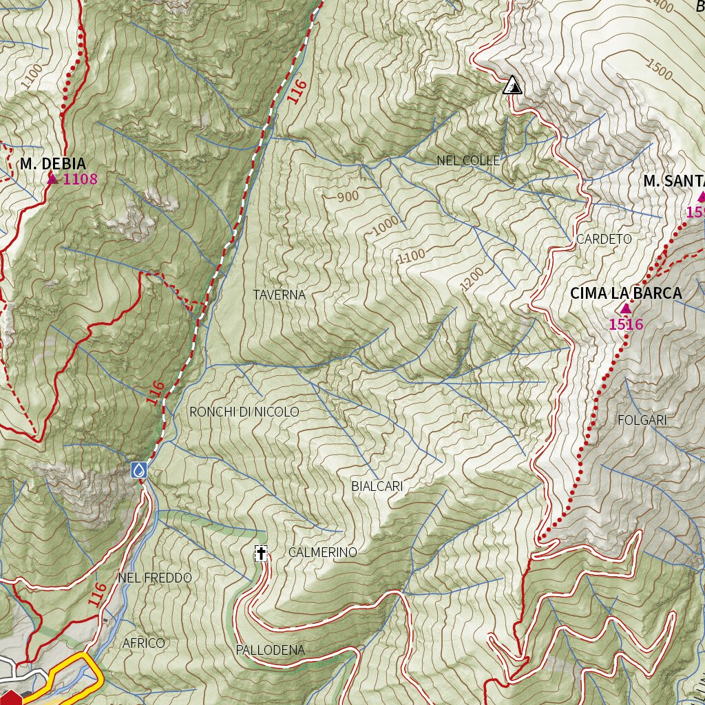 4LAND 203E Nord-Est - Appennino Ligure e Tosco-Emiliano (foglio nord ...