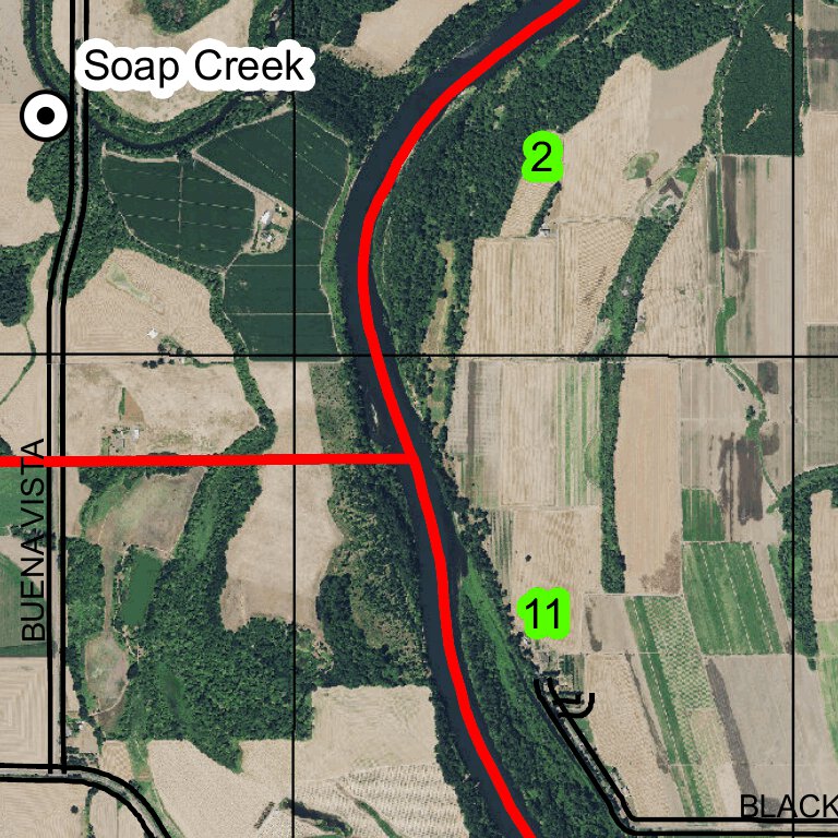 Berry Creek T10N R4W Township Map by Super See Services | Avenza Maps
