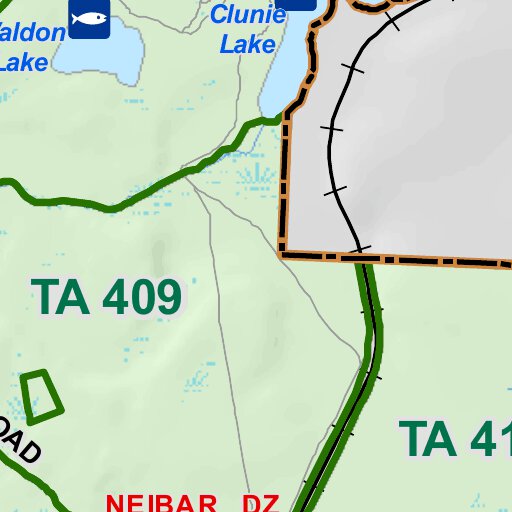 JBER Summer Recreation Map by iSportsman | Avenza Maps