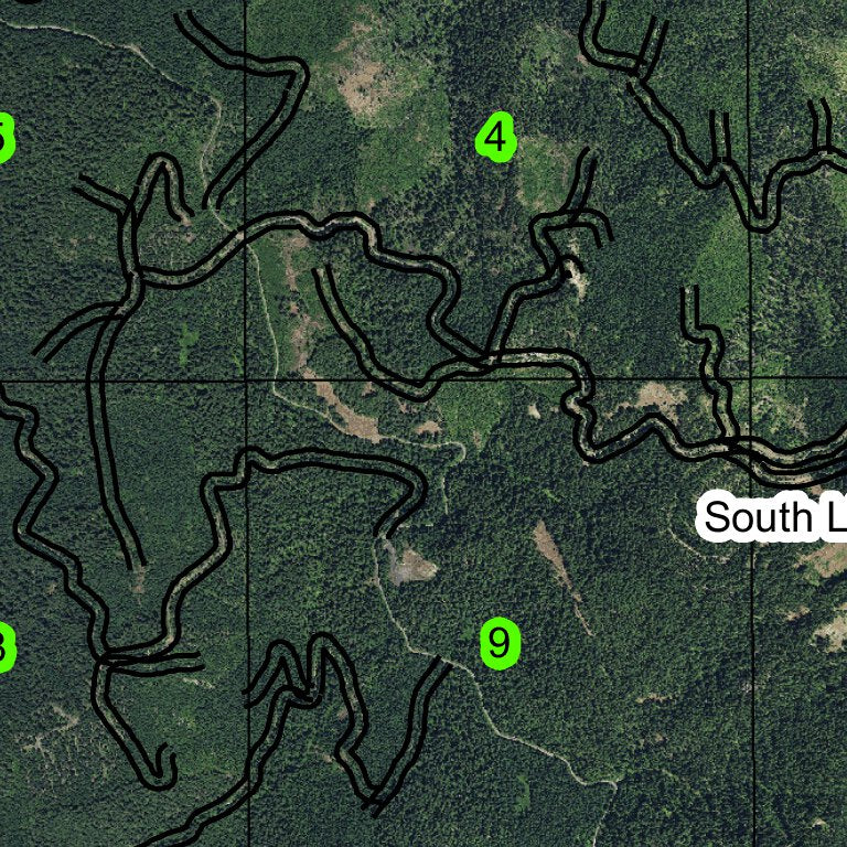 Hemlock Falls T27S R1E Township Map by Super See Services | Avenza Maps
