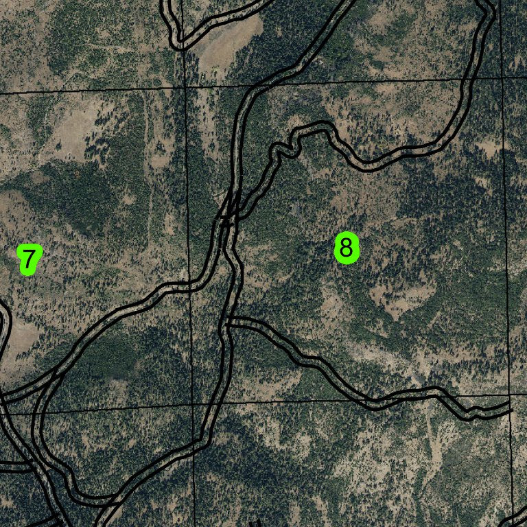 Dallas Lake T38S R16E Township Map by Super See Services | Avenza Maps