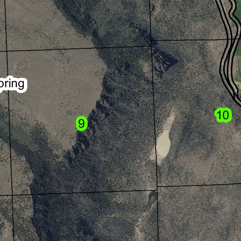 Crump Lake T38S R24E Township Map by Super See Services | Avenza Maps