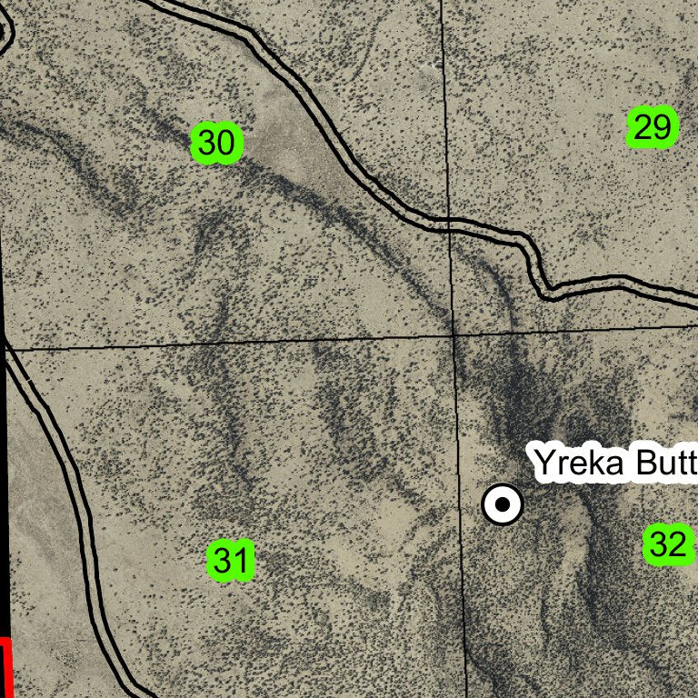 Cracker Lake T23S R20E North Township Map by Super See Services ...