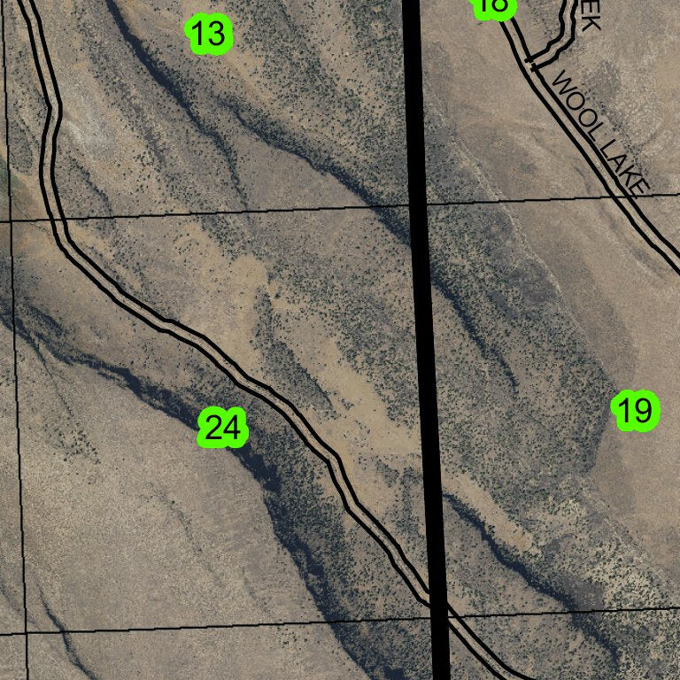 Crump Lake T38S R25E Township Map by Super See Services | Avenza Maps