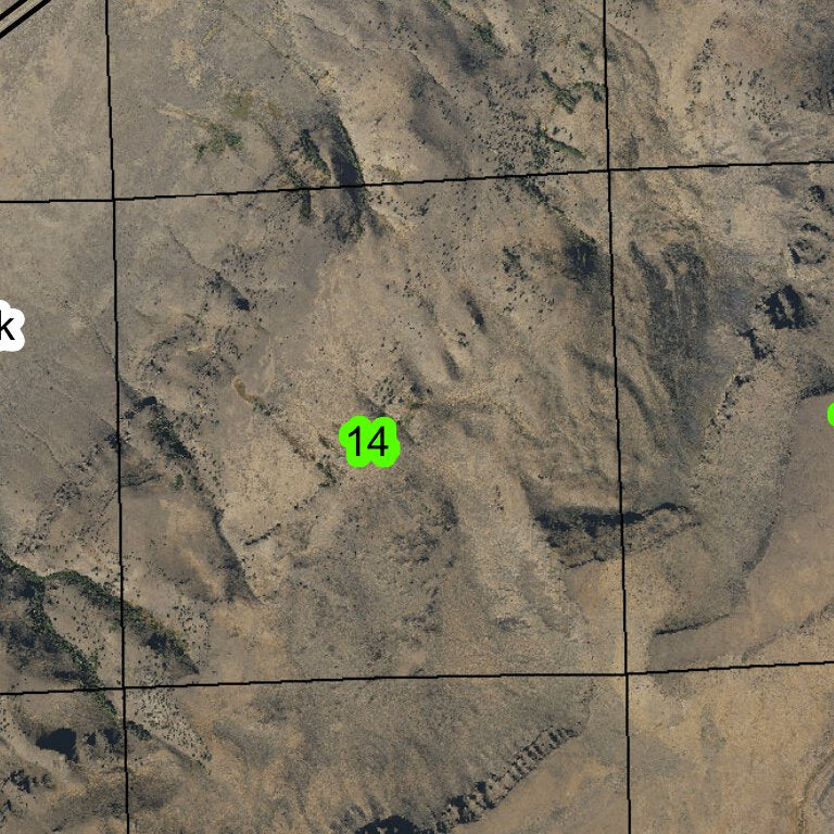 Hart Mountain Antelope Refuge T35S R26E Township Map by Super See ...