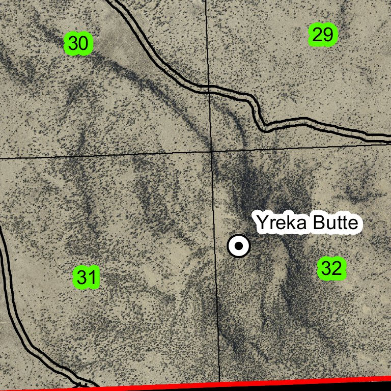 Little Benjamin Lake T23S R19E North Township Map by Super See Services ...