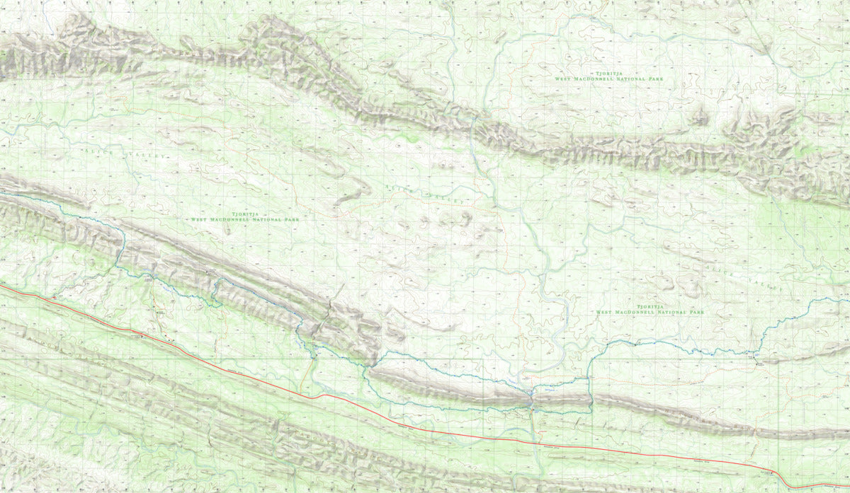 West MacDonnell Ranges and the Larapinta Trail (Map 3: Alice Valley) by ...