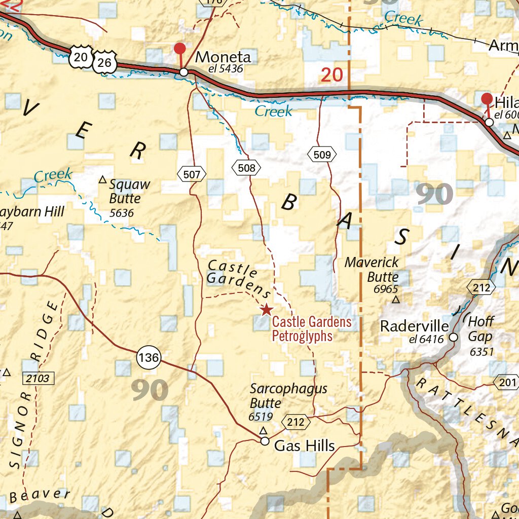 Wyoming Recreation Map by East View Map Link | Avenza Maps