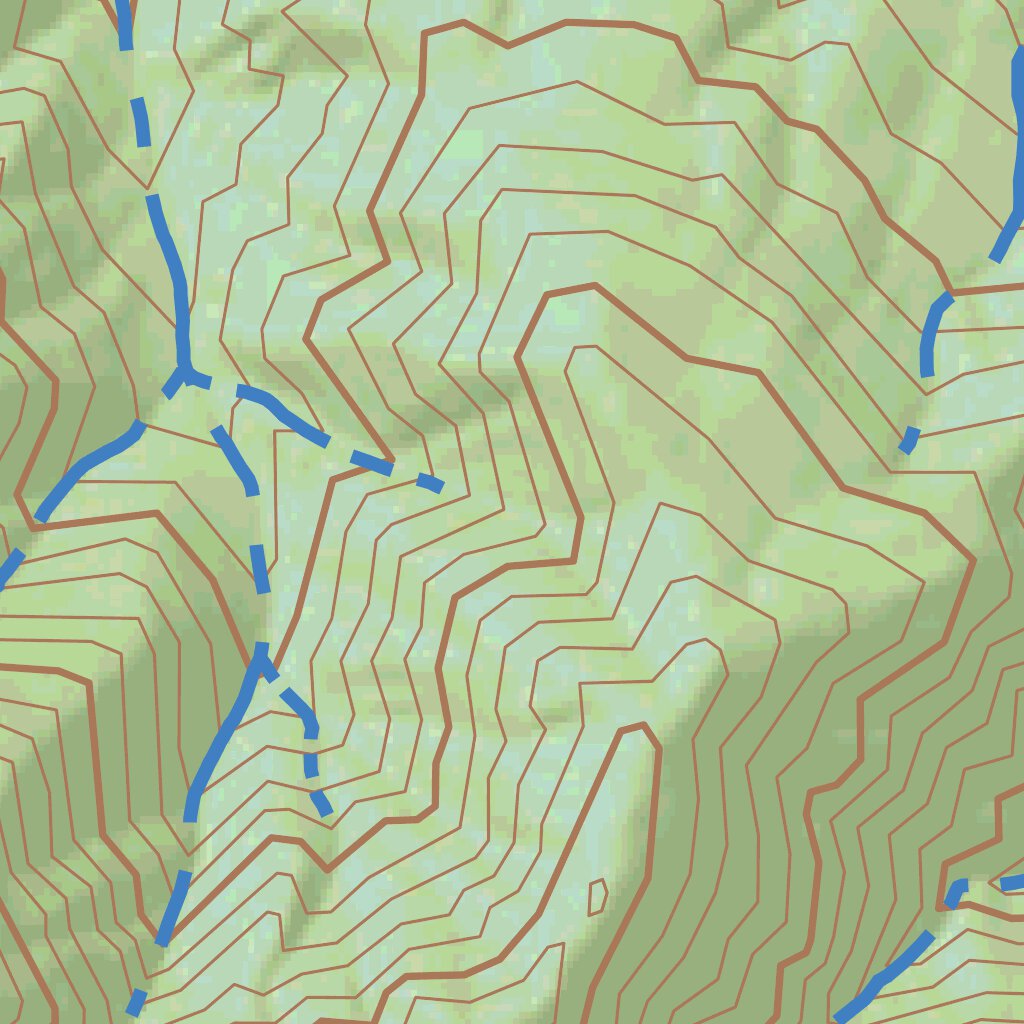 Santa Barbara Outdoor Recreation Topo Map - West side by Extremeline ...