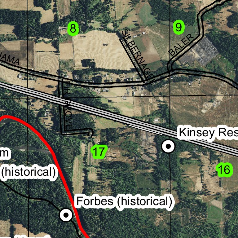 Stayton T9S R1W Township Map by Super See Services | Avenza Maps
