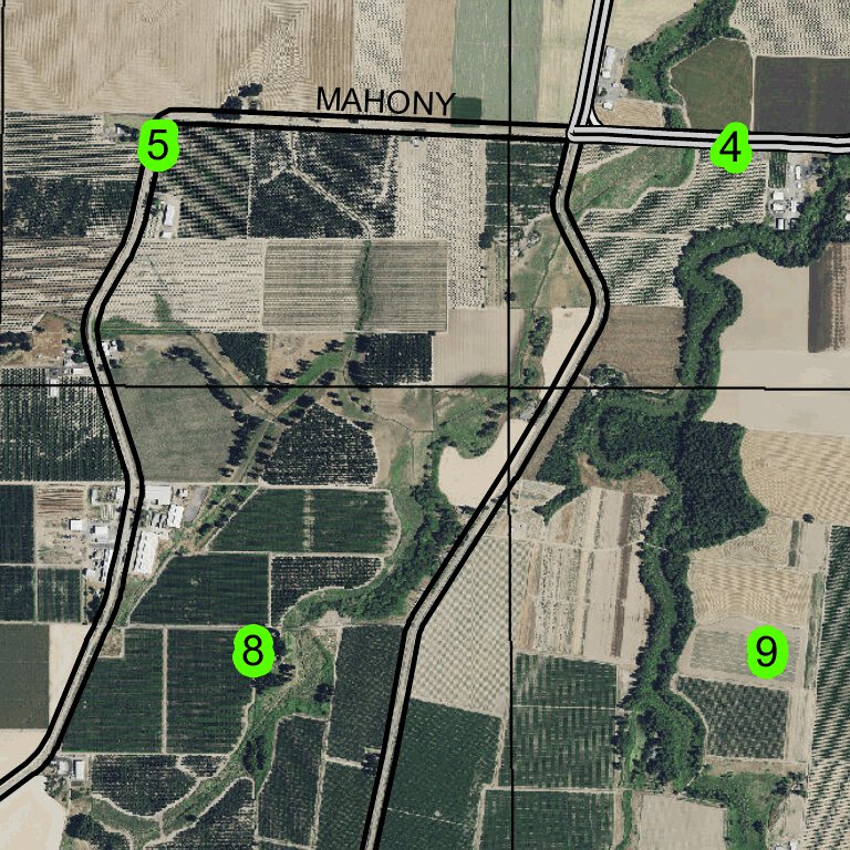 Gervais T5S R2W Township Map by Super See Services | Avenza Maps