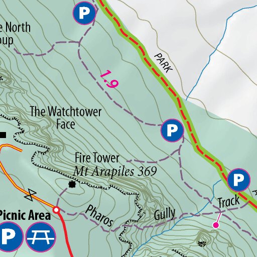 Mt Arapiles Map by Meridian Maps | Avenza Maps