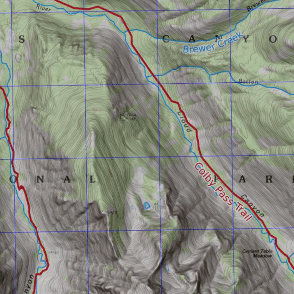 Mount Whitney, California Map by DaveNally | Avenza Maps