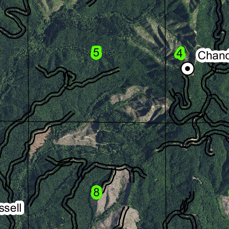 Logsden T9S R9W Township Map by Super See Services | Avenza Maps