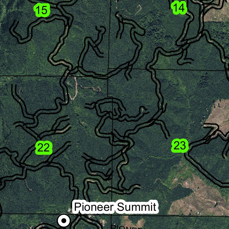 Siletz Bay T10S R10W Township Map by Super See Services | Avenza Maps