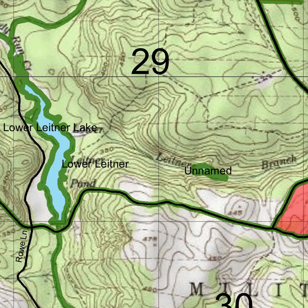 Fort Eisenhower Hunting and Fishing Map by iSportsman | Avenza Maps