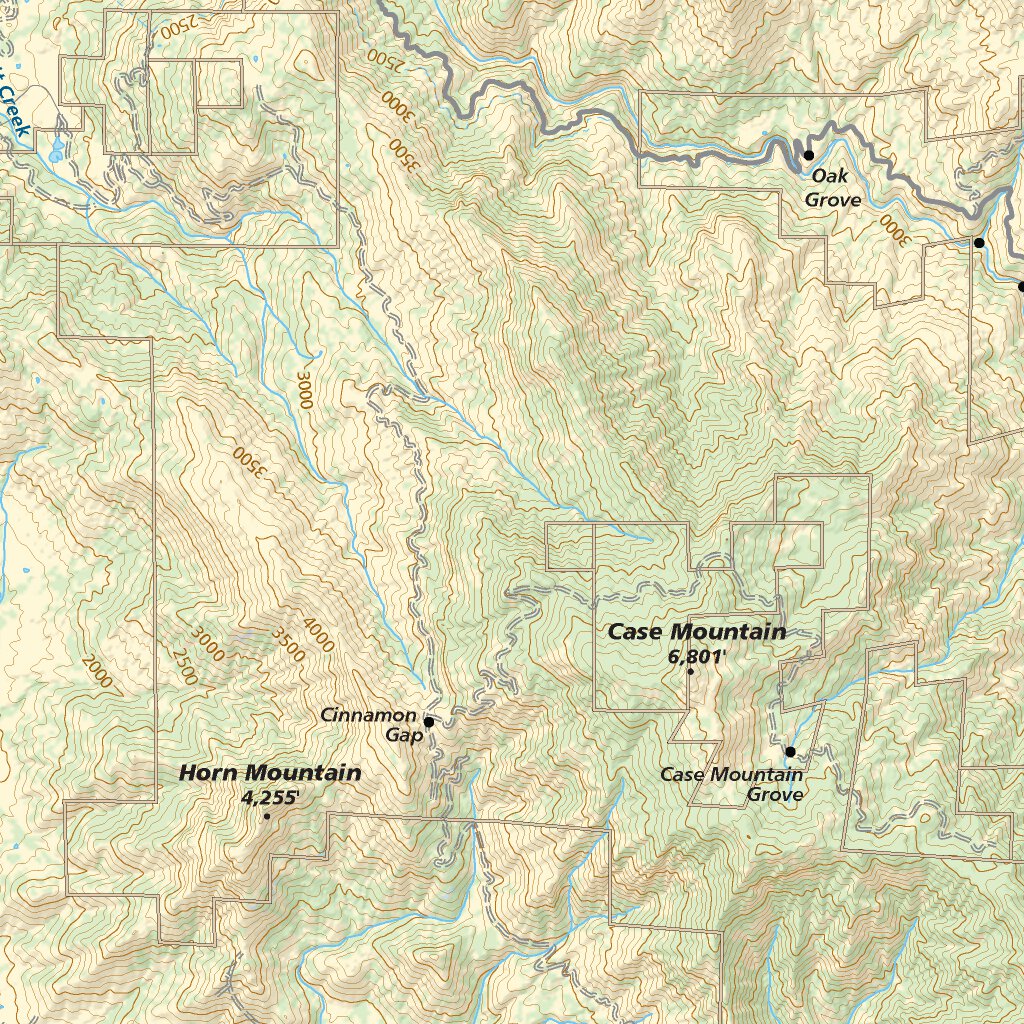 Sequoia - Kings Canyon National Parks, CA Trail Map by Adventure Maps ...