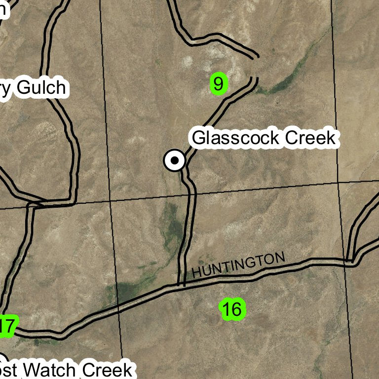 Malheur Reservoir T14S R41E West Township Map by Super See Services ...