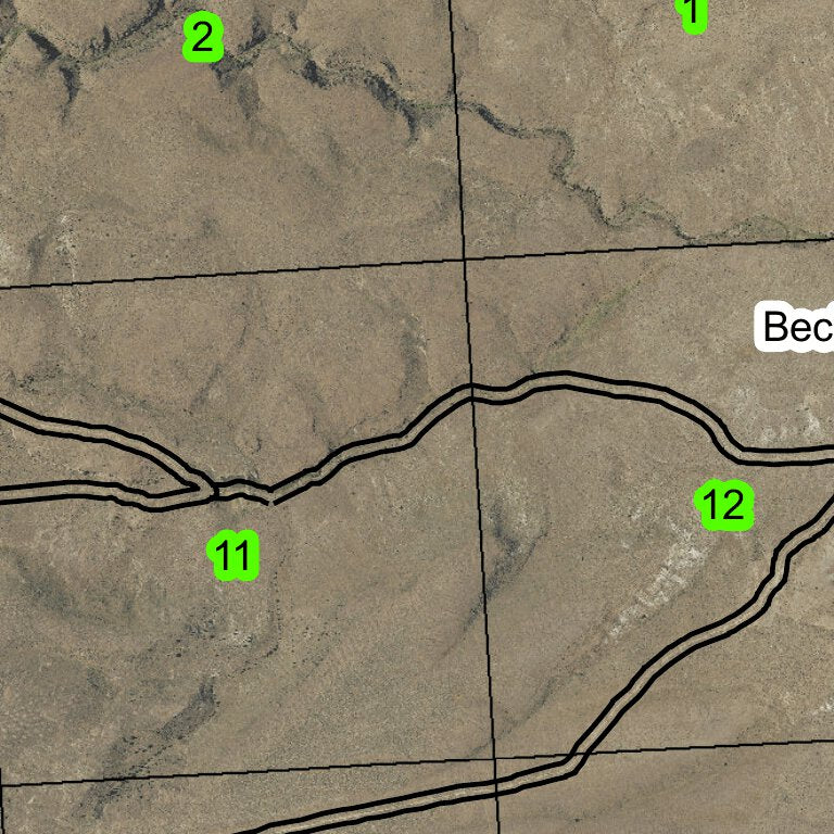 Swamp Creek T18S R40E Township Map by Super See Services | Avenza Maps