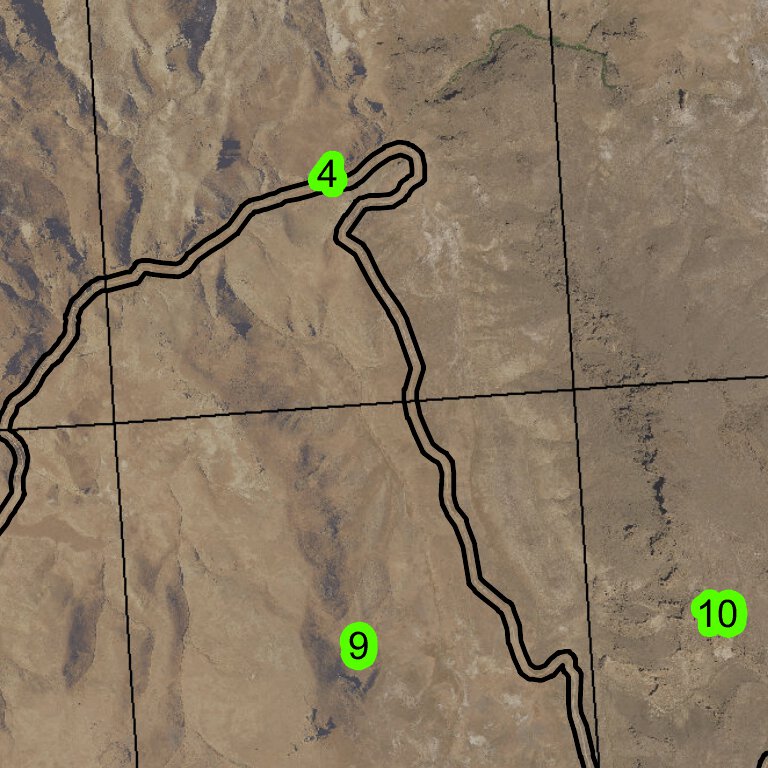 Acton Butte T25S R45E Township Map by Super See Services | Avenza Maps