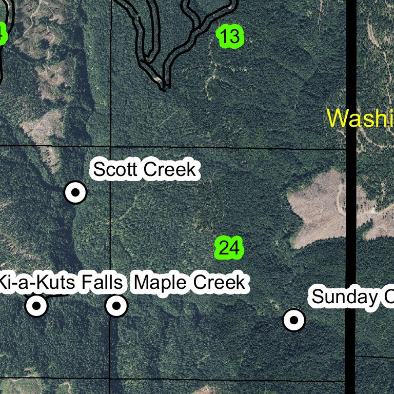 Barney Reservoir T1S R6W Township Map by Super See Services | Avenza Maps