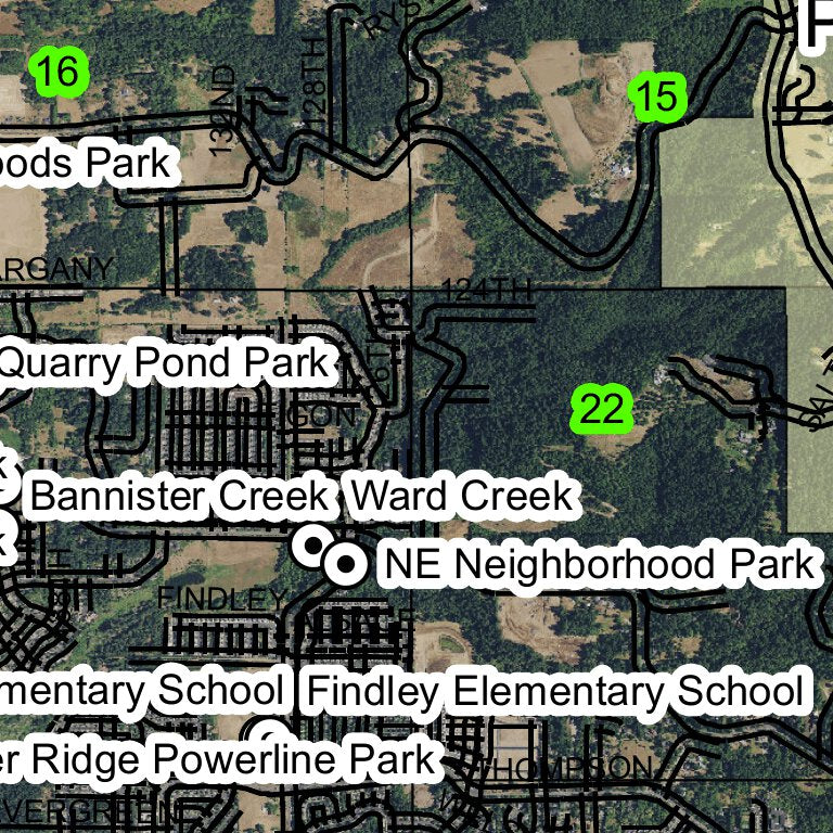 Beaverton T1N R1W Township Map by Super See Services | Avenza Maps