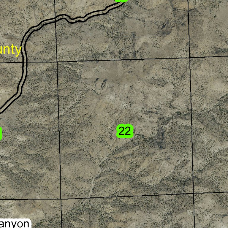 Sheep Mountain T8S R20E Township Map by Super See Services | Avenza Maps
