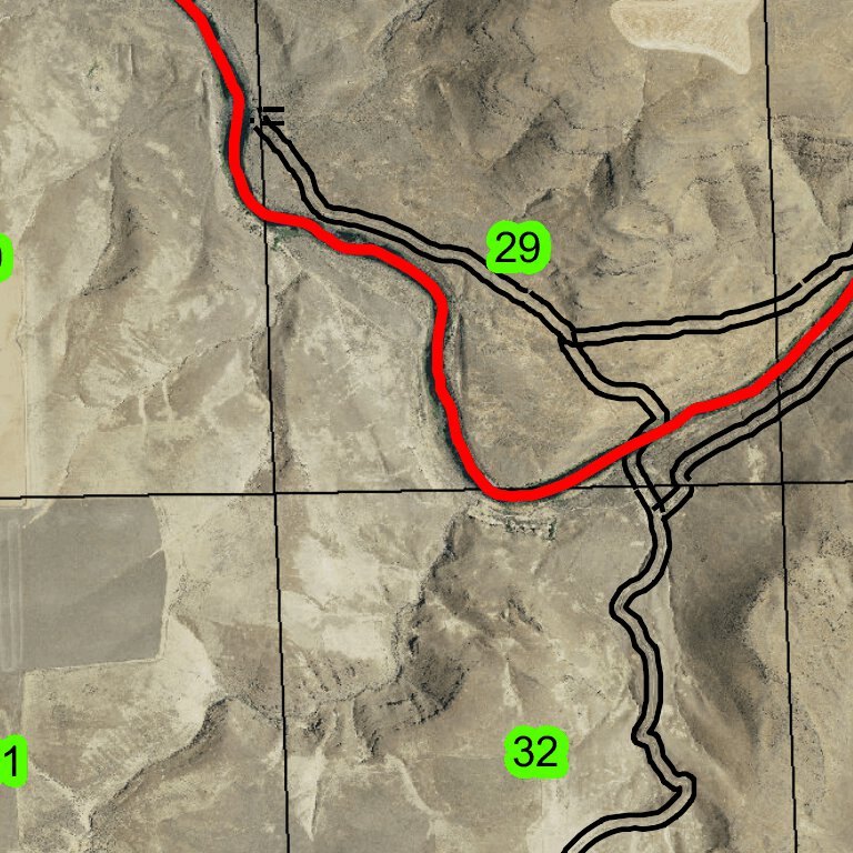 Swanson Canyon T2N R19E Township Map by Super See Services | Avenza Maps