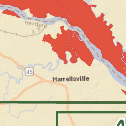 Chowan Swamp Game Land Map by North Carolina Wildlife Resources ...