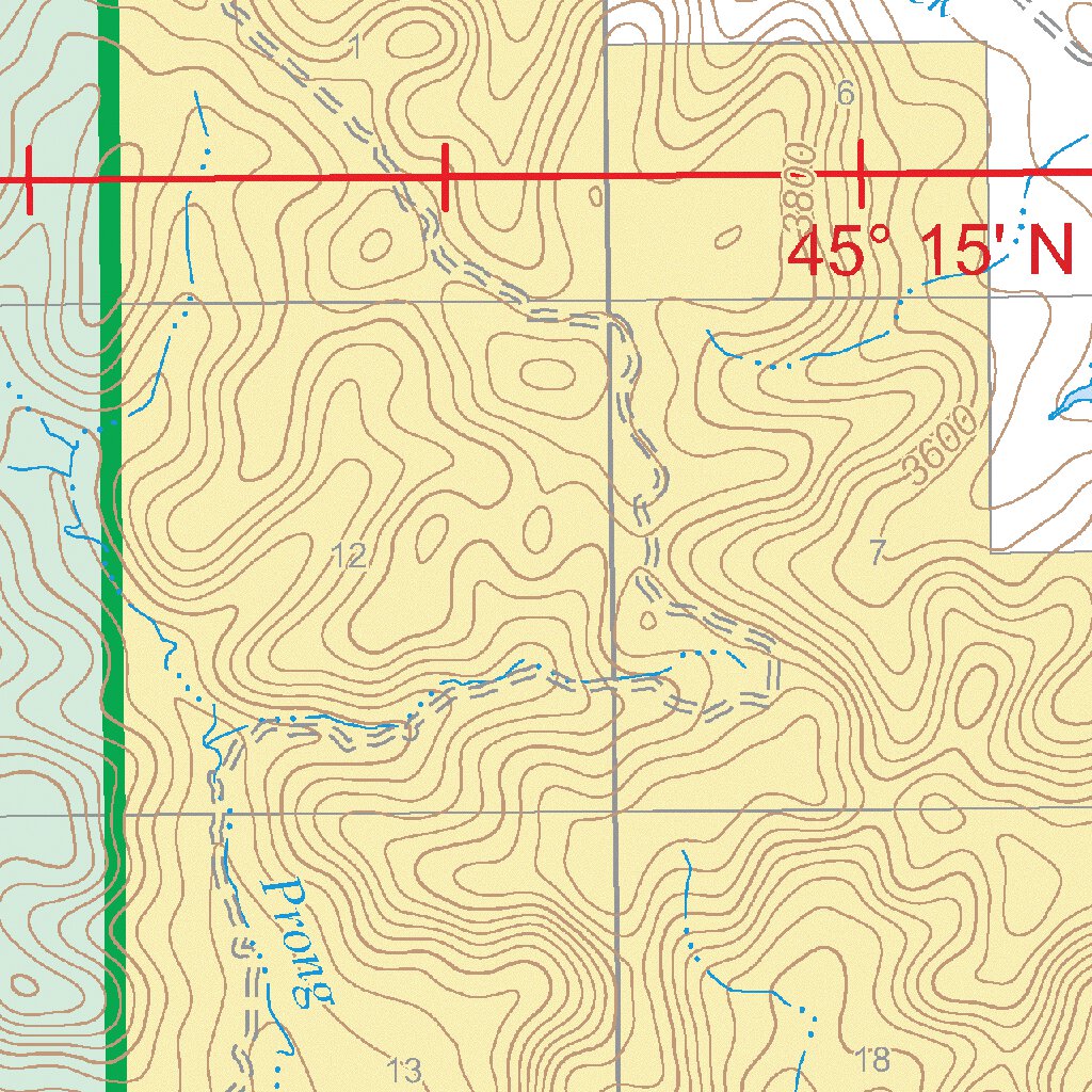 Custer Gallatin NF - Ashland Ranger District South 2016 Map by US ...