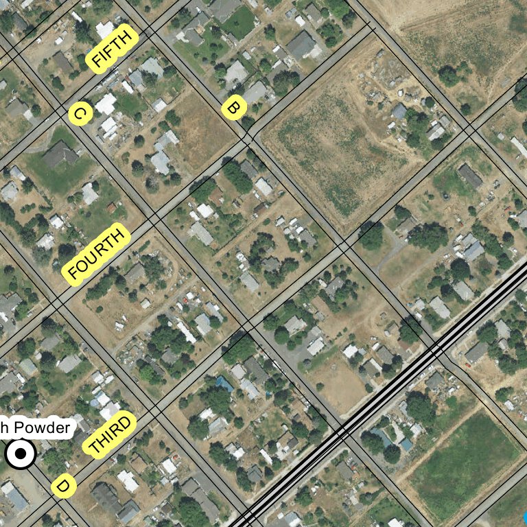 North Powder, OR Map by Super See Services | Avenza Maps