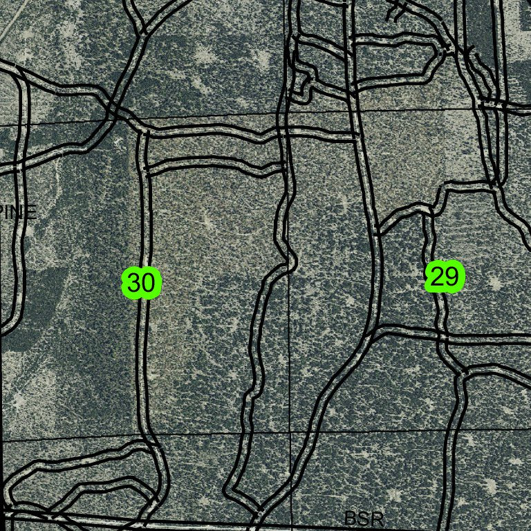 Eagle Rock T23S R9E Township Map by Super See Services | Avenza Maps