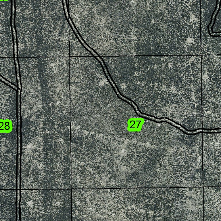 Beaver Marsh T28S R8E Township Map by Super See Services | Avenza Maps