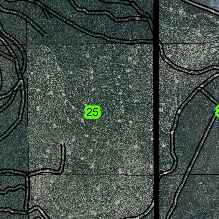 Royce Mountain T24S R7E Township Map by Super See Services | Avenza Maps