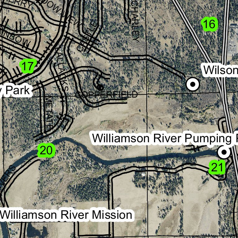 Chiloquin T35S R7E Township Map by Super See Services | Avenza Maps