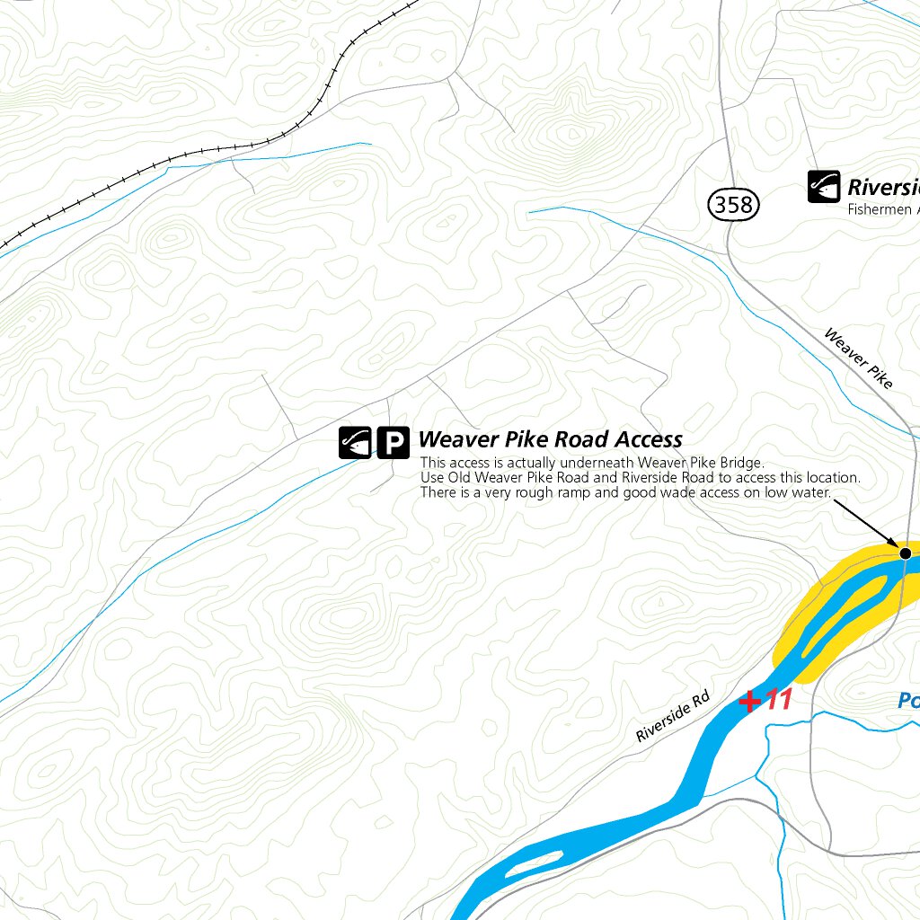 South Holston River - Fish Tennessee Map by Map the Xperience | Avenza Maps