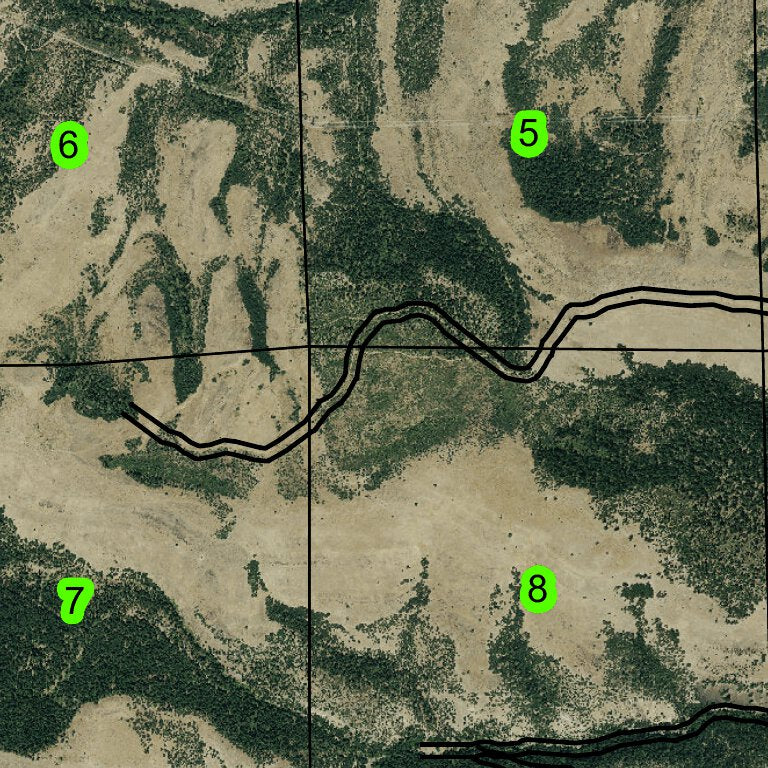 Red Lake T6S R12E Township Map by Super See Services | Avenza Maps