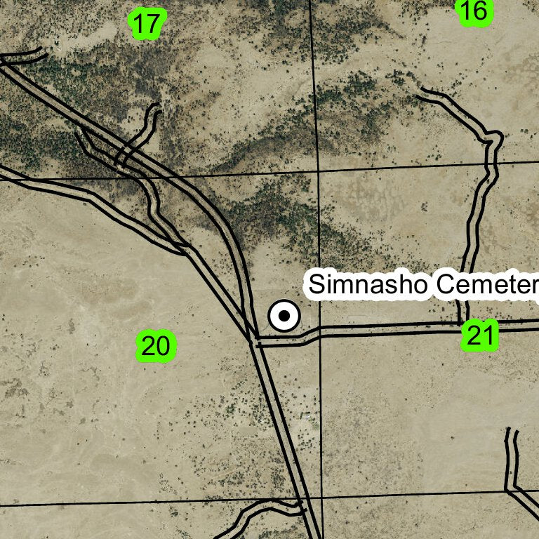 Simnasho T7S R12E Township Map by Super See Services | Avenza Maps