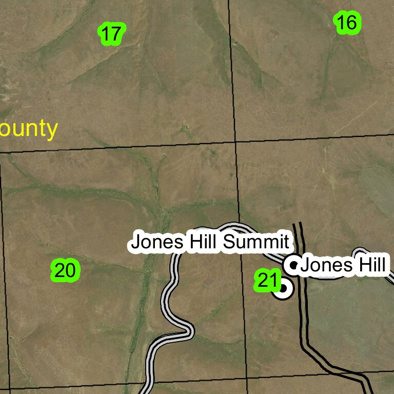 Jones Hill T2S R28E Township Map by Super See Services | Avenza Maps