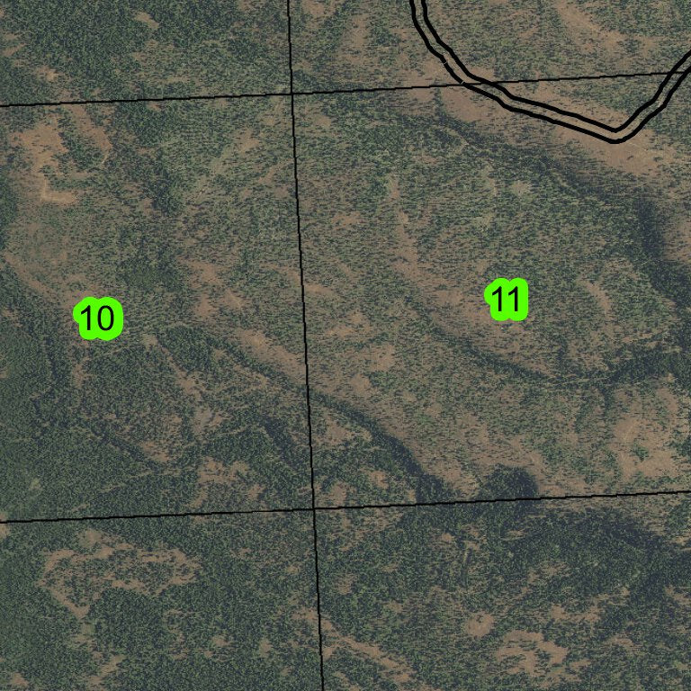 Buckaroo Flat T6S R30E Township Map by Super See Services | Avenza Maps