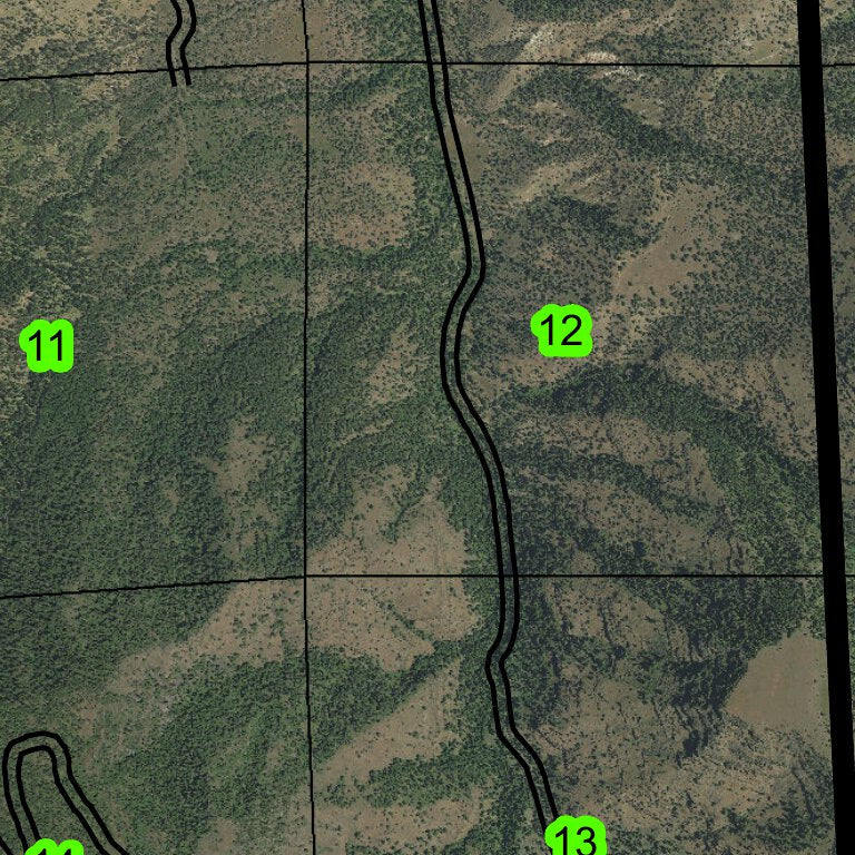Waller Reservoir T10S R26E Township Map by Super See Services | Avenza Maps