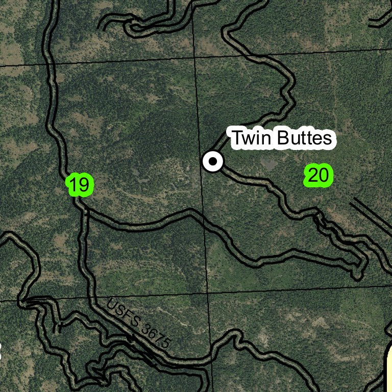 Jonas Mountain T11S R32E Township Map by Super See Services | Avenza Maps