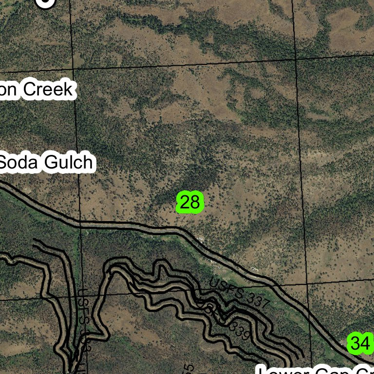 Three Rocks T15S R32E Township Map by Super See Services | Avenza Maps