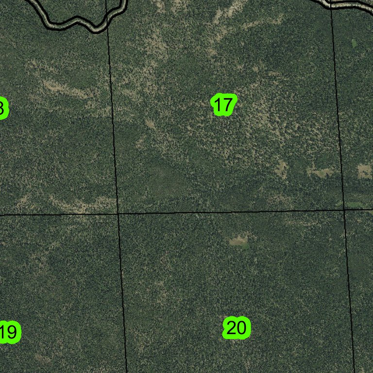 Olive Lake T9S R34E Township Map by Super See Services | Avenza Maps