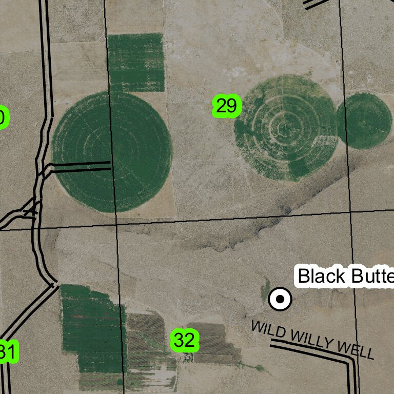 Pelican Island T26S R33E Township Map by Super See Services | Avenza Maps