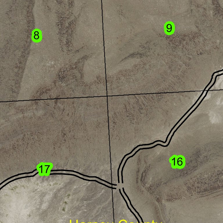 White Sage Flat T32S R36E Township Map by Super See Services | Avenza Maps