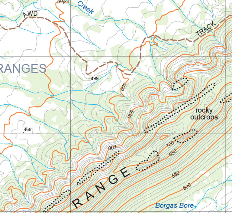 Flinders Ranges Map C1 by Mapland - Department for Environment and ...