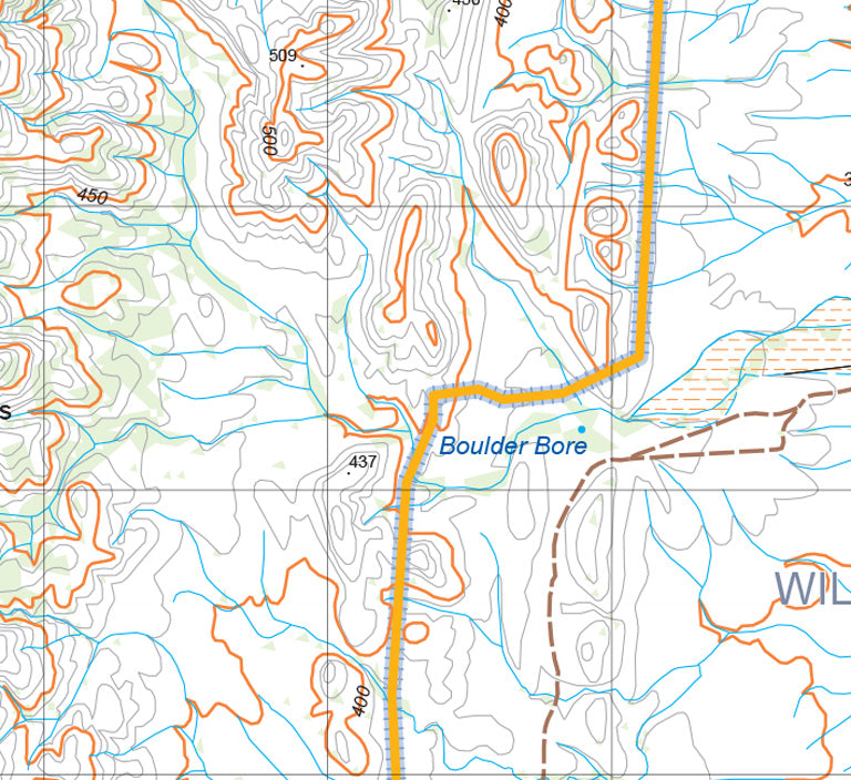 Flinders Ranges Map C8 by Mapland - Department for Environment and ...