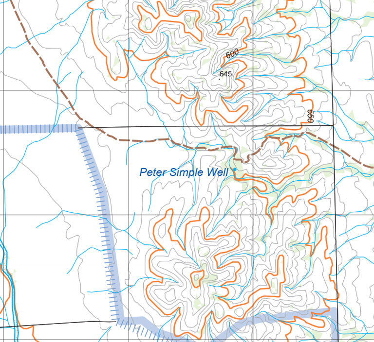 Flinders Ranges Map C17 by Mapland - Department for Environment and ...